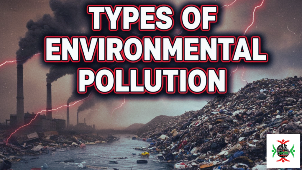 types of environmental pollution